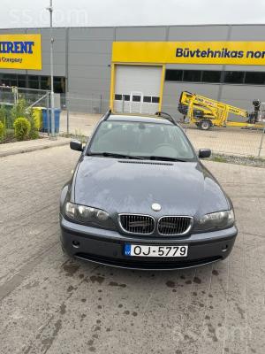 Pelēks BMW 320 2003 Jēkabpils, ar dzinēja tilpumu 2.20 L un nobraukumu 294 tūkst. km par 1900 €, foto  vietnē AUTOMOTO.COM.LV