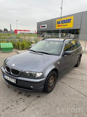 Pelēks BMW 320 2003 Jēkabpils, ar dzinēja tilpumu 2.20 L un nobraukumu 294 tūkst. km par 1900 €, foto 3 vietnē AUTOMOTO.COM.LV