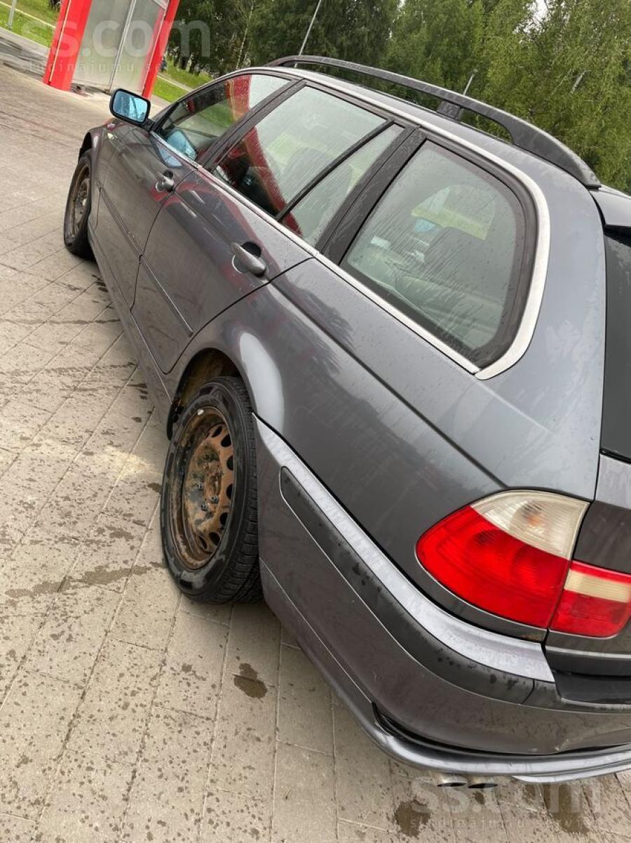 Pelēks BMW 320 2003 Jēkabpils, ar dzinēja tilpumu 2.20 L un nobraukumu 294 tūkst. km par 1900 €, foto 5 vietnē AUTOMOTO.COM.LV