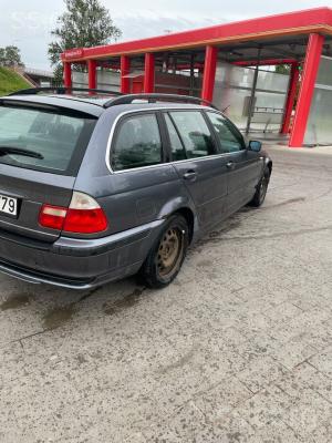 Pelēks BMW 320 2003 Jēkabpils, ar dzinēja tilpumu 2.20 L un nobraukumu 294 tūkst. km par 1900 €, foto 6 vietnē AUTOMOTO.COM.LV