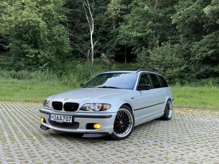 Grey BMW 320 2003 in Vilnius, with an engine capacity of 2.00 L and mileage of 300 thousand km for 4700 €, photo 1 on AUTOMOTO.COM.LV