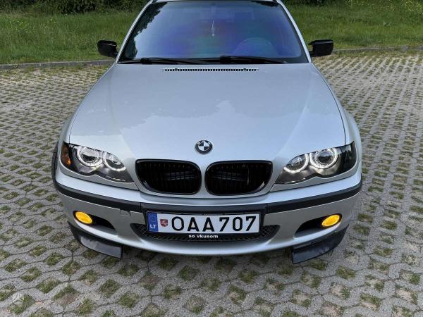 Grey BMW 320 2003 in Vilnius, with an engine capacity of 2.00 L and mileage of 300 thousand km for 4700 €, photo 5 on AUTOMOTO.COM.LV