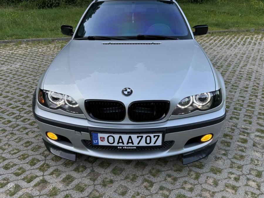 Grey BMW 320 2003 in Vilnius, with an engine capacity of 2.00 L and mileage of 300 thousand km for 4700 €, photo 6 on AUTOMOTO.COM.LV