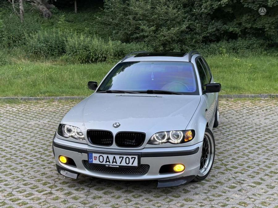 Grey BMW 320 2003 in Vilnius, with an engine capacity of 2.00 L and mileage of 300 thousand km for 4700 €, photo 18 on AUTOMOTO.COM.LV