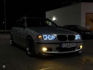 Grey BMW 320 2003 in Vilnius, with an engine capacity of 2.00 L and mileage of 300 thousand km for 4700 €, photo 20 on AUTOMOTO.COM.LV