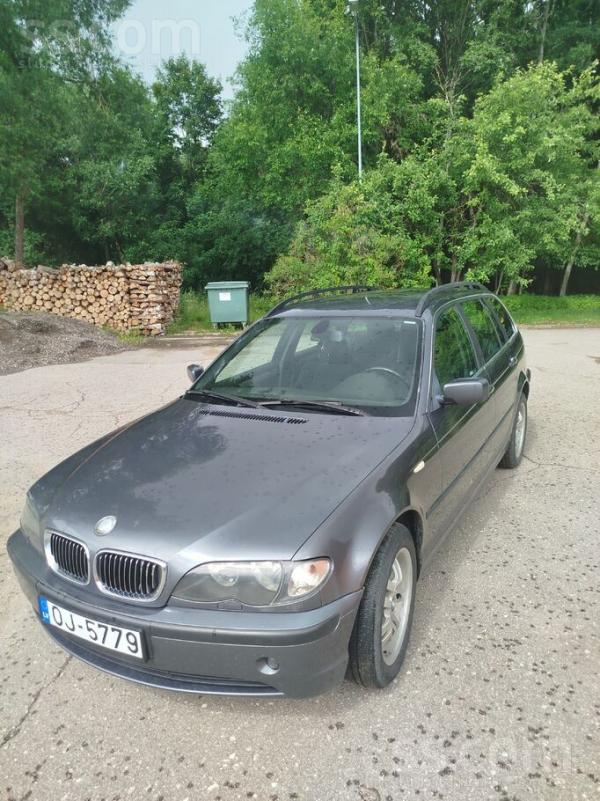 Pelēks BMW 320 2003 Jēkabpils, ar dzinēja tilpumu 2.20 L un nobraukumu 295 tūkst. km par 1900 €, foto 1 vietnē AUTOMOTO.COM.LV