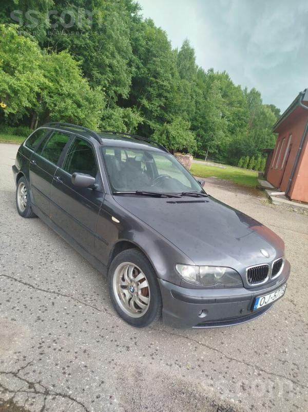Pelēks BMW 320 2003 Jēkabpils, ar dzinēja tilpumu 2.20 L un nobraukumu 295 tūkst. km par 1900 €, foto 2 vietnē AUTOMOTO.COM.LV
