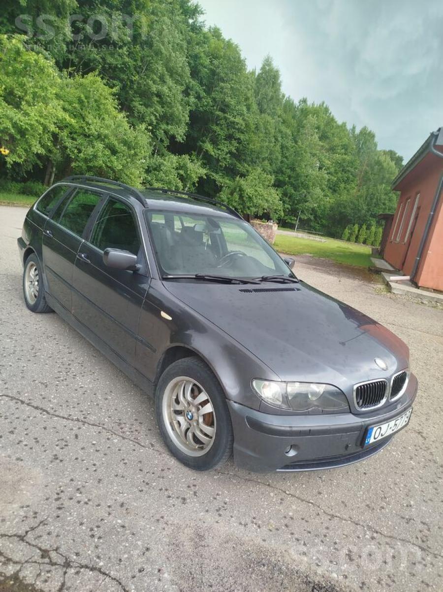 Grey BMW 320 2003 in Jekabpils, with an engine capacity of 2.20 L and mileage of 295 thousand km for 1900 €, photo 3 on AUTOMOTO.COM.LV
