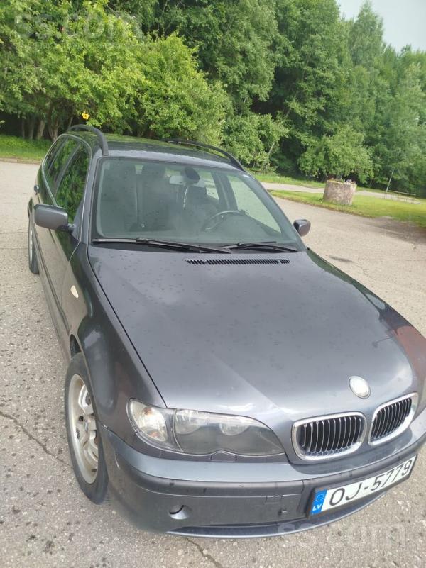 Pelēks BMW 320 2003 Jēkabpils, ar dzinēja tilpumu 2.20 L un nobraukumu 295 tūkst. km par 1900 €, foto 3 vietnē AUTOMOTO.COM.LV