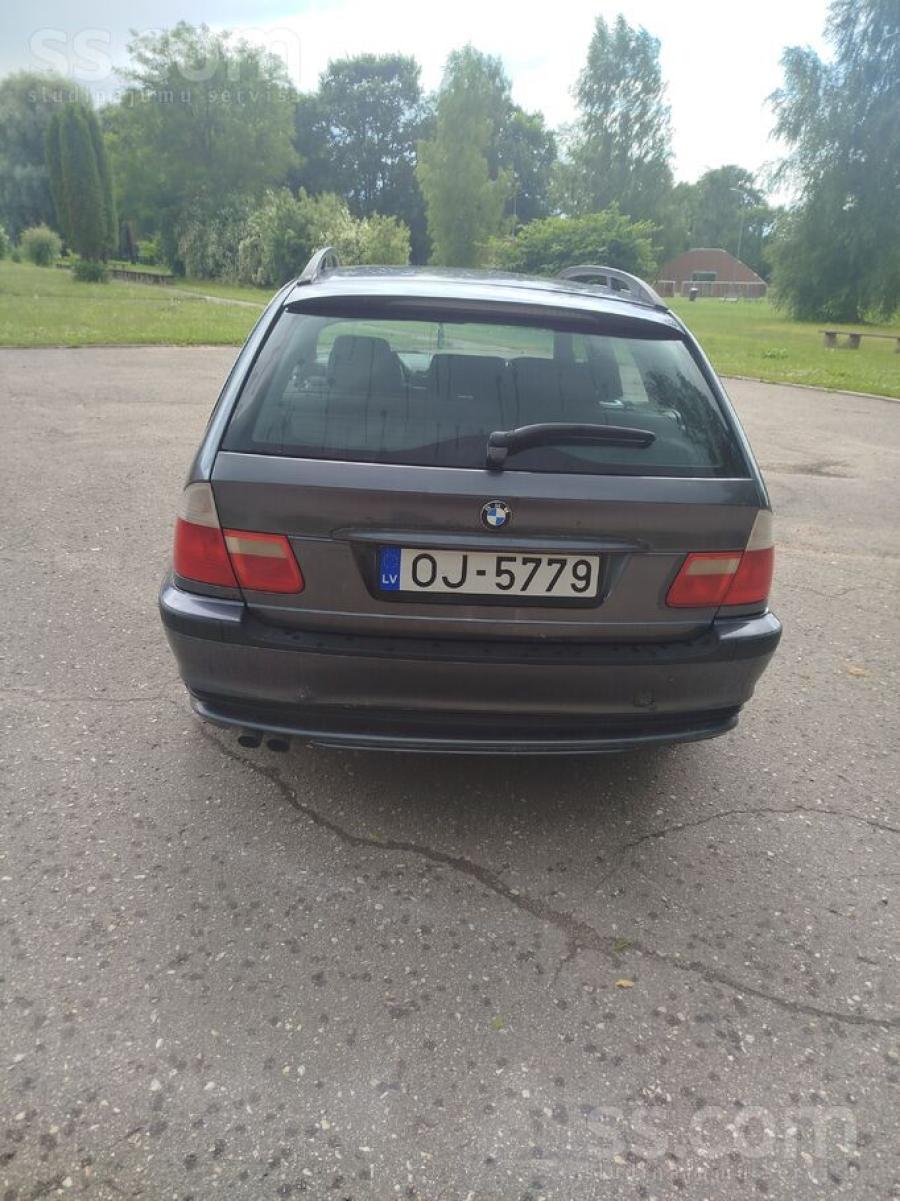 Grey BMW 320 2003 in Jekabpils, with an engine capacity of 2.20 L and mileage of 295 thousand km for 1900 €, photo 7 on AUTOMOTO.COM.LV