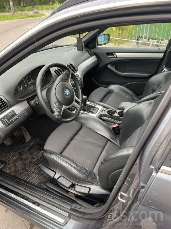 Pelēks BMW 320 2003 Jēkabpils, ar dzinēja tilpumu 2.20 L un nobraukumu 295 tūkst. km par 1900 €, foto 7 vietnē AUTOMOTO.COM.LV