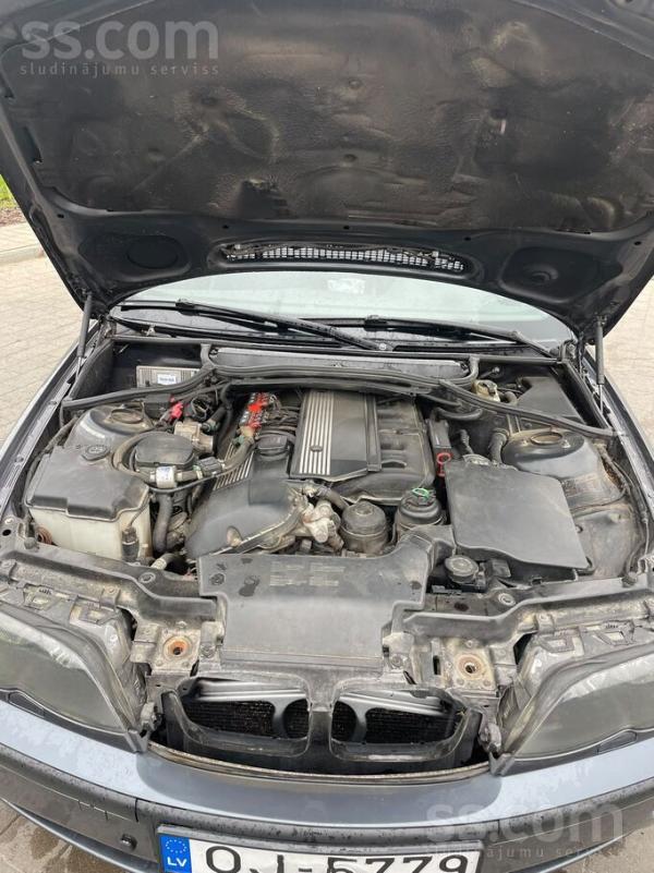 Pelēks BMW 320 2003 Jēkabpils, ar dzinēja tilpumu 2.20 L un nobraukumu 295 tūkst. km par 1900 €, foto 8 vietnē AUTOMOTO.COM.LV
