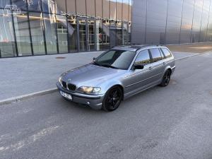 Grey BMW 320 2003 in Vilnius, with an engine capacity of 2.00 L and mileage of 342 thousand km for 1450 €, photo 3 on AUTOMOTO.COM.LV