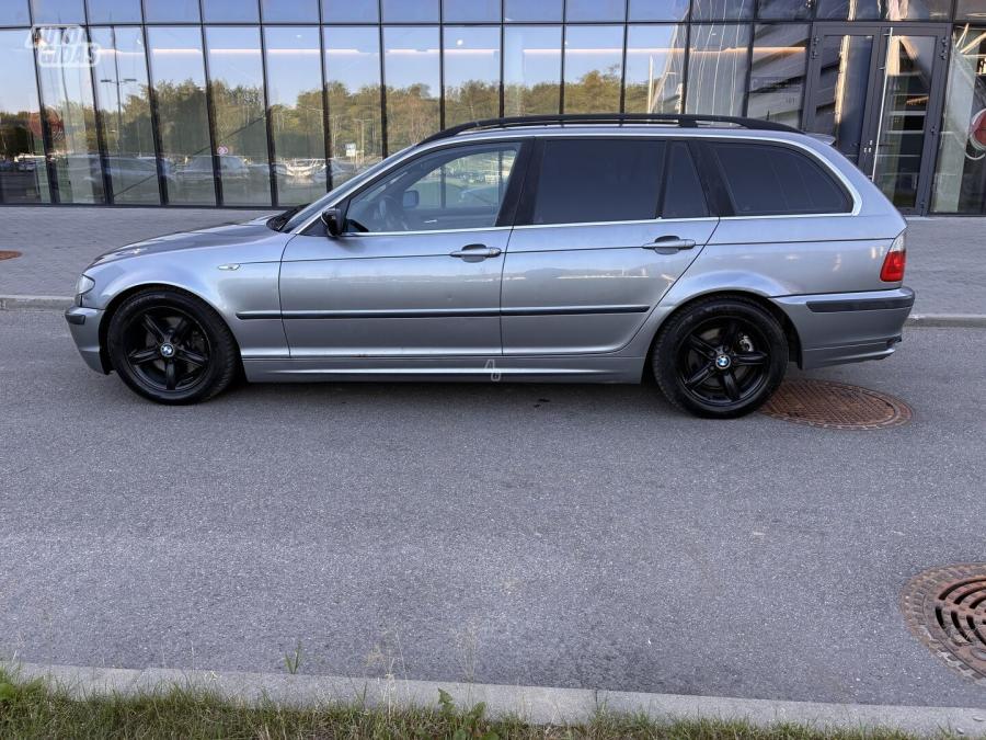 Grey BMW 320 2003 in Vilnius, with an engine capacity of 2.00 L and mileage of 342 thousand km for 1450 €, photo 5 on AUTOMOTO.COM.LV