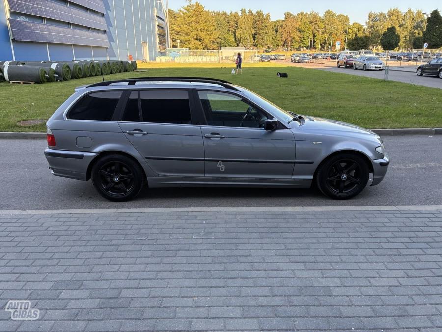 Grey BMW 320 2003 in Vilnius, with an engine capacity of 2.00 L and mileage of 342 thousand km for 1450 €, photo 6 on AUTOMOTO.COM.LV