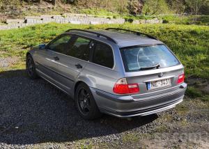 Grey BMW 320 2003 in Rezekne, with an engine capacity of 2.00 L and mileage of 345 thousand km for 2950 €, photo  on AUTOMOTO.COM.LV