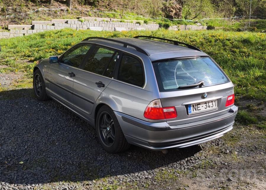 Grey BMW 320 2003 in Rezekne, with an engine capacity of 2.00 L and mileage of 345 thousand km for 2950 €, photo 1 on AUTOMOTO.COM.LV