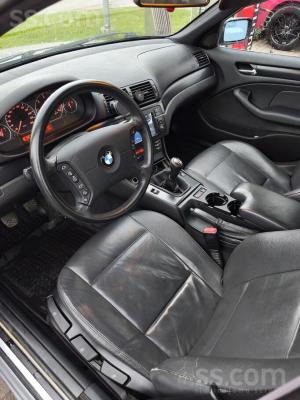 Grey BMW 320 2003 in Rezekne, with an engine capacity of 2.00 L and mileage of 345 thousand km for 2950 €, photo 5 on AUTOMOTO.COM.LV