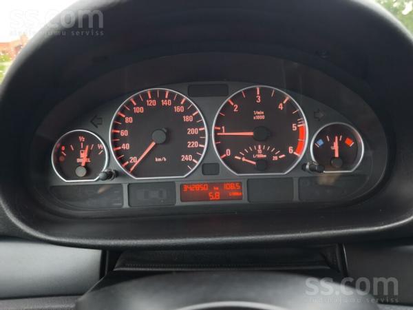Grey BMW 320 2003 in Rezekne, with an engine capacity of 2.00 L and mileage of 345 thousand km for 2950 €, photo 5 on AUTOMOTO.COM.LV