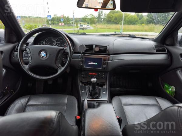 Grey BMW 320 2003 in Rezekne, with an engine capacity of 2.00 L and mileage of 345 thousand km for 2950 €, photo 6 on AUTOMOTO.COM.LV