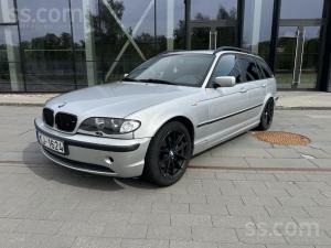 Серый БМВ 320 2003 в Рига, объемом двигателя 2.00 л и пробегом 548 тыс. км за 2100 €, фото  на AUTOMOTO.COM.LV