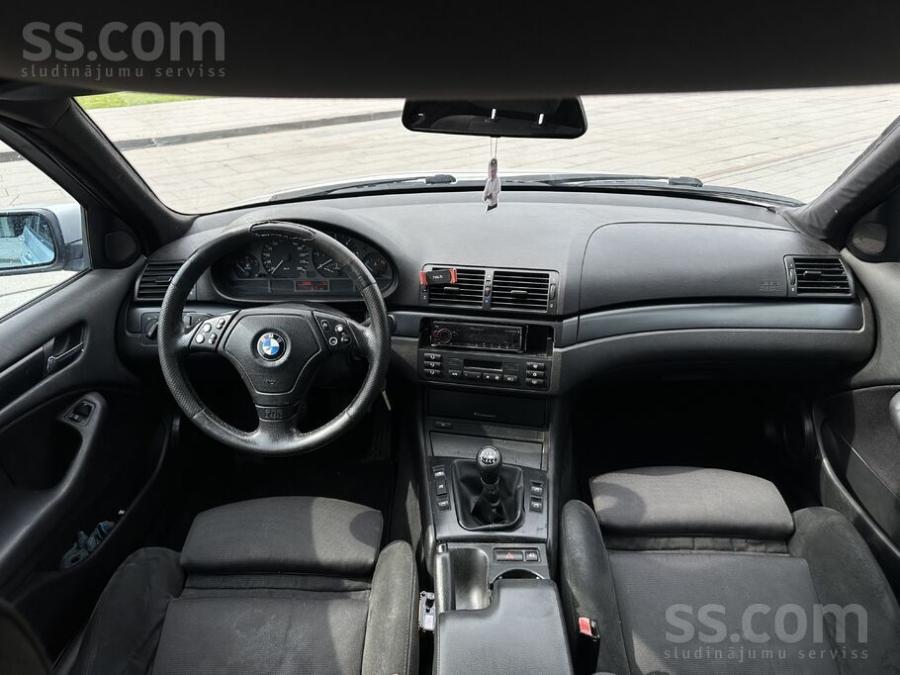 Grey BMW 320 2003 in Riga, with an engine capacity of 2.00 L and mileage of 548 thousand km for 2100 €, photo 6 on AUTOMOTO.COM.LV