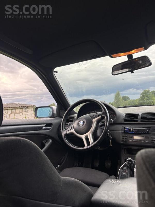 Pelēks BMW 320 2003 Rēzekne, ar dzinēja tilpumu 2.00 L un nobraukumu 453 tūkst. km par 2250 €, foto 6 vietnē AUTOMOTO.COM.LV