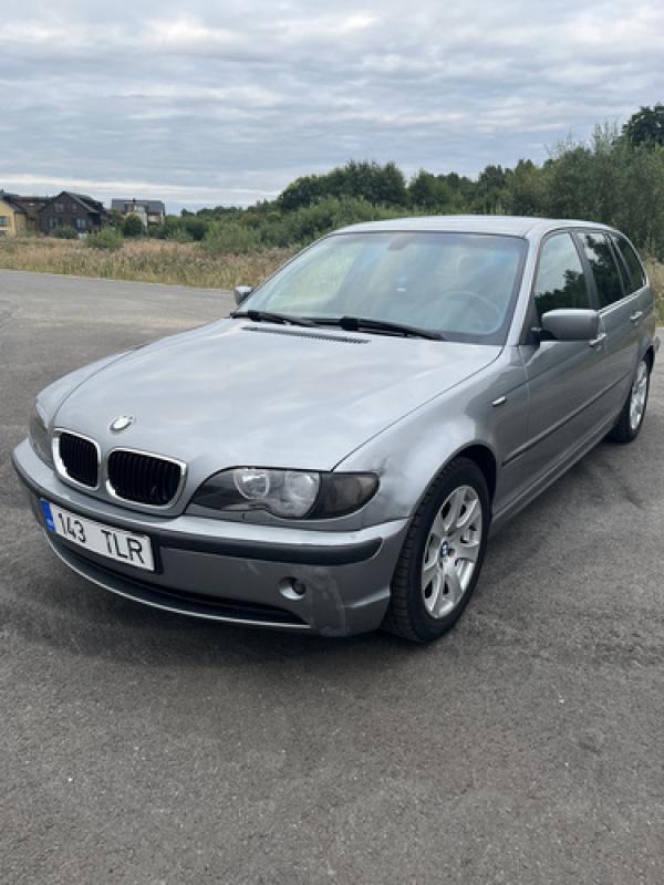 Pelēks BMW 320 2003 Pērnava, ar dzinēja tilpumu 2.00 L un nobraukumu 391 tūkst. km par 2499 €, foto 3 vietnē AUTOMOTO.COM.LV