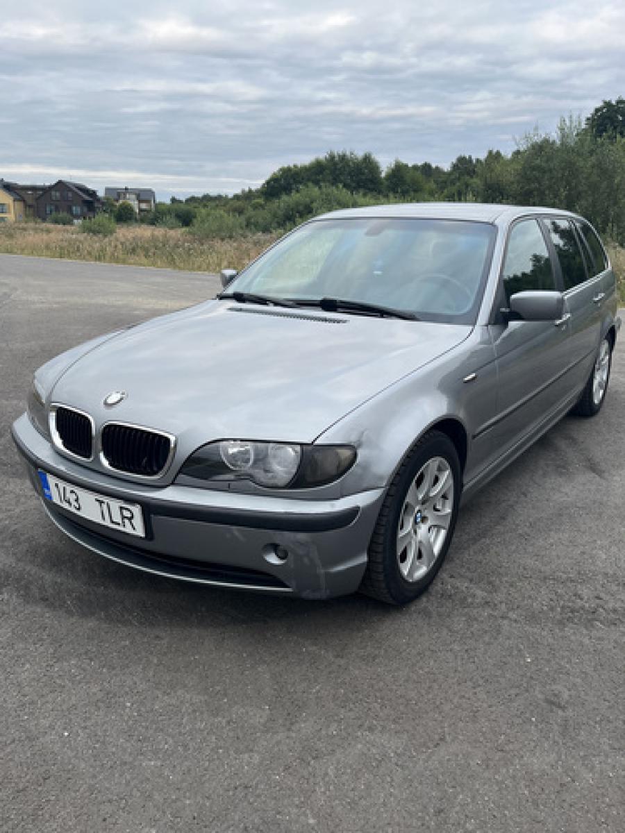 Grey BMW 320 2003 in Parnu, with an engine capacity of 2.00 L and mileage of 391 thousand km for 2499 €, photo 4 on AUTOMOTO.COM.LV