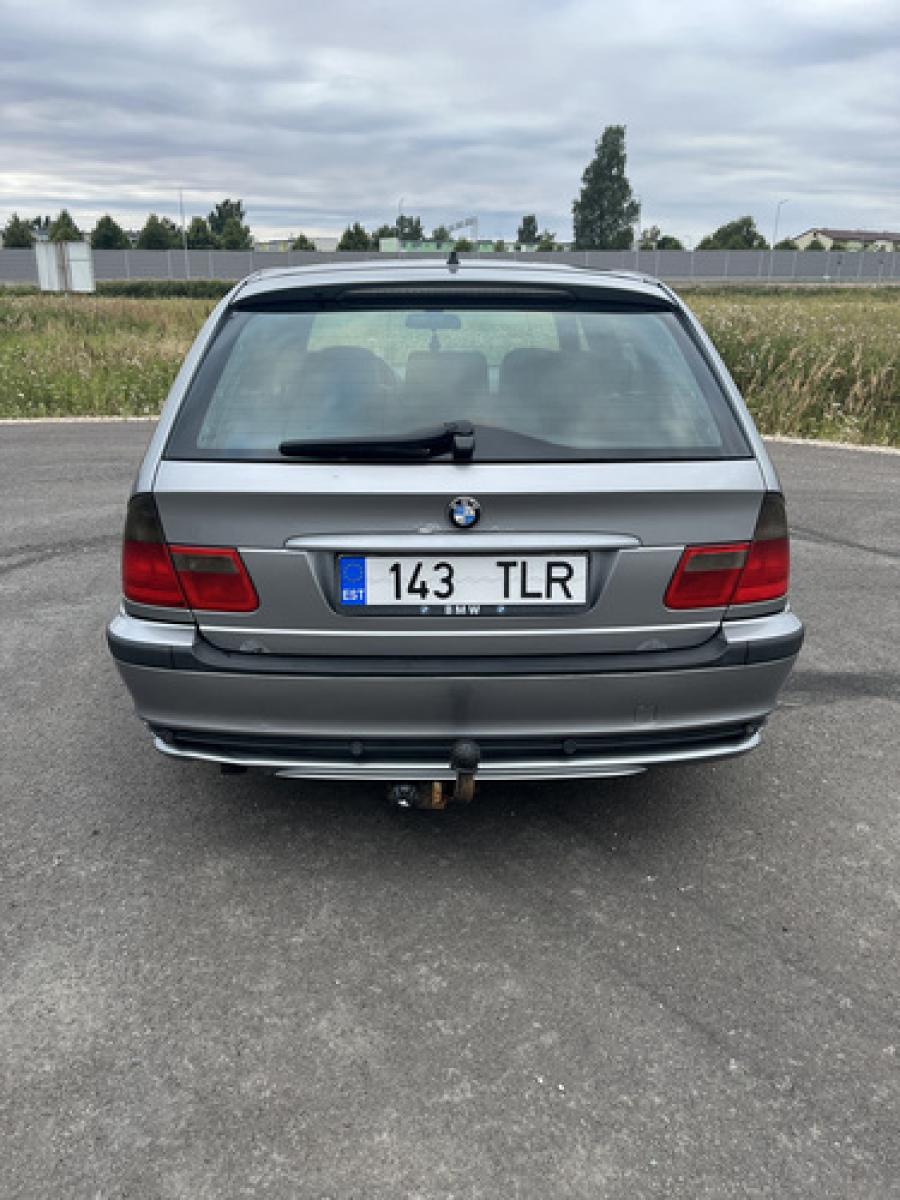 Grey BMW 320 2003 in Parnu, with an engine capacity of 2.00 L and mileage of 391 thousand km for 2499 €, photo 7 on AUTOMOTO.COM.LV