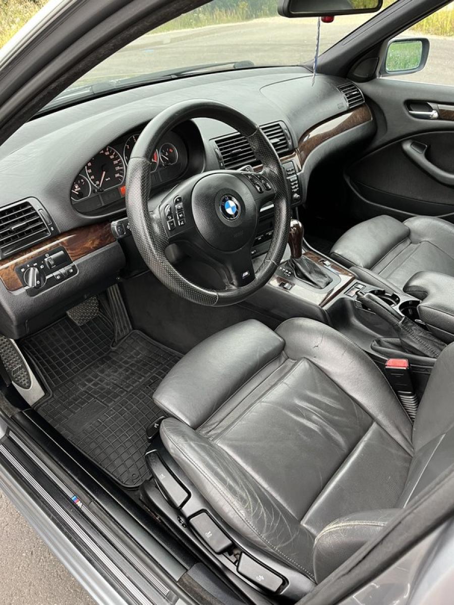 Grey BMW 320 2003 in Parnu, with an engine capacity of 2.00 L and mileage of 391 thousand km for 2499 €, photo 22 on AUTOMOTO.COM.LV