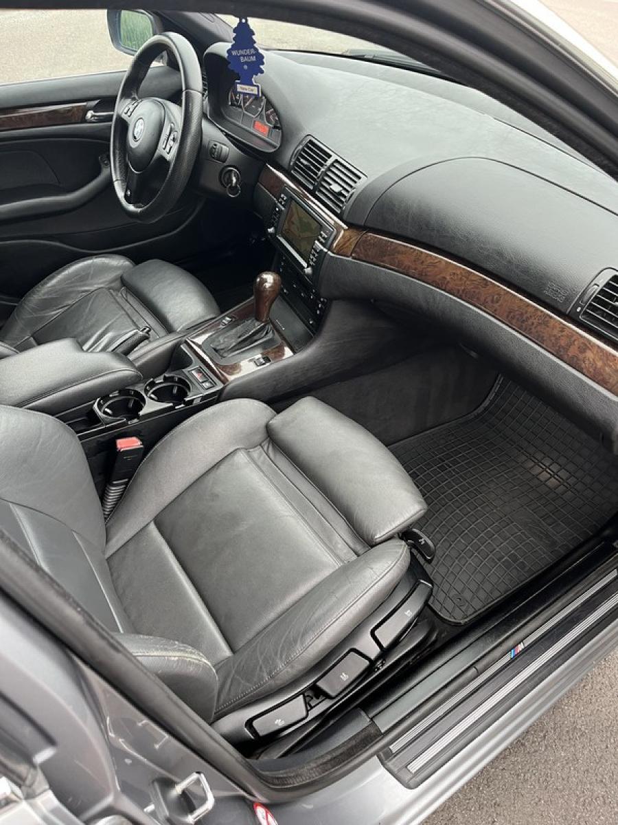 Grey BMW 320 2003 in Parnu, with an engine capacity of 2.00 L and mileage of 391 thousand km for 2499 €, photo 24 on AUTOMOTO.COM.LV