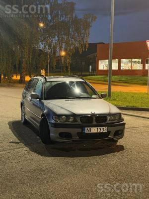 Grey BMW 320 2003 in Valmiera, with an engine capacity of 2.00 L and mileage of 362 thousand km for 2850 €, photo 5 on AUTOMOTO.COM.LV
