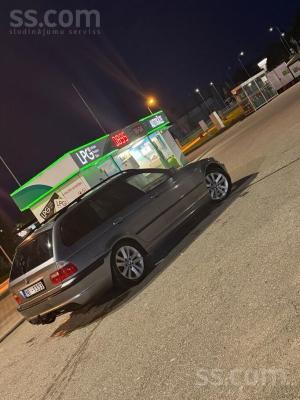 Grey BMW 320 2003 in Valmiera, with an engine capacity of 2.00 L and mileage of 362 thousand km for 2850 €, photo 7 on AUTOMOTO.COM.LV