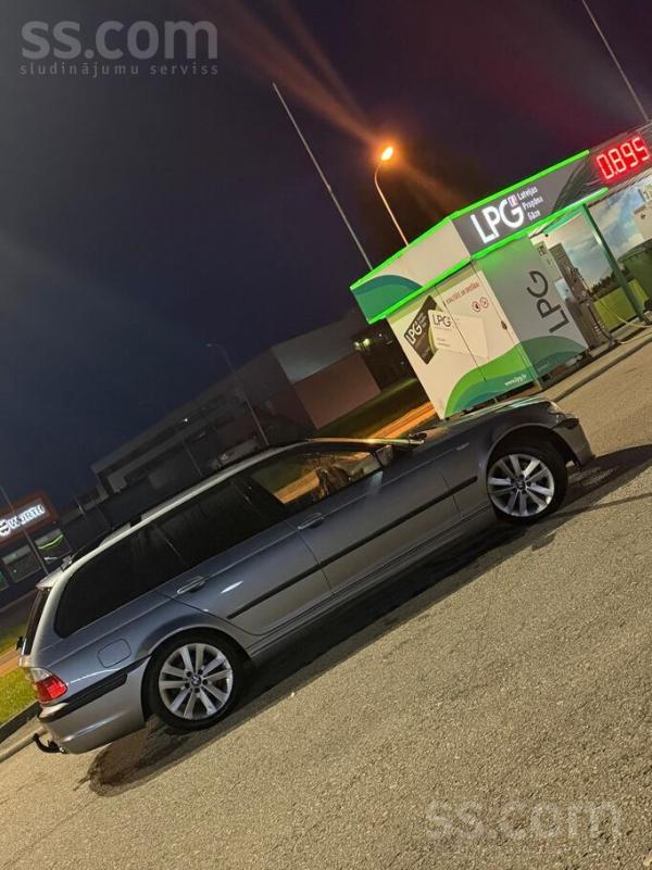 Grey BMW 320 2003 in Valmiera, with an engine capacity of 2.00 L and mileage of 362 thousand km for 2850 €, photo 7 on AUTOMOTO.COM.LV