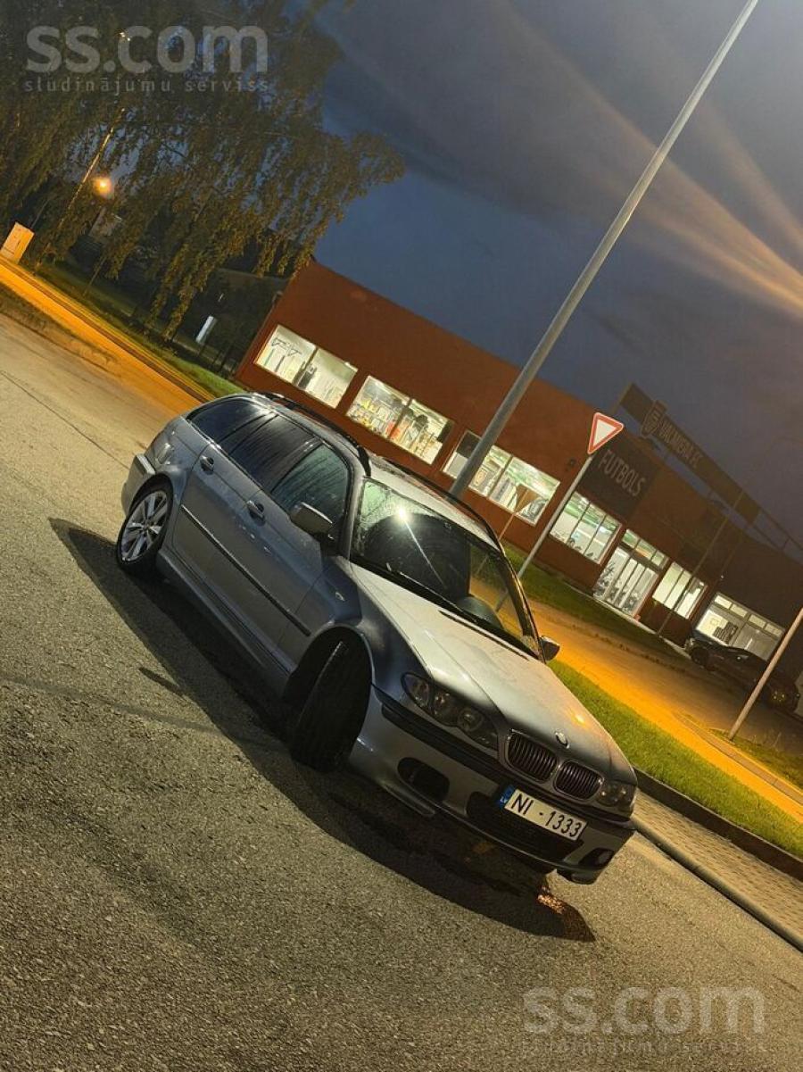 Grey BMW 320 2003 in Valmiera, with an engine capacity of 2.00 L and mileage of 362 thousand km for 2850 €, photo 9 on AUTOMOTO.COM.LV