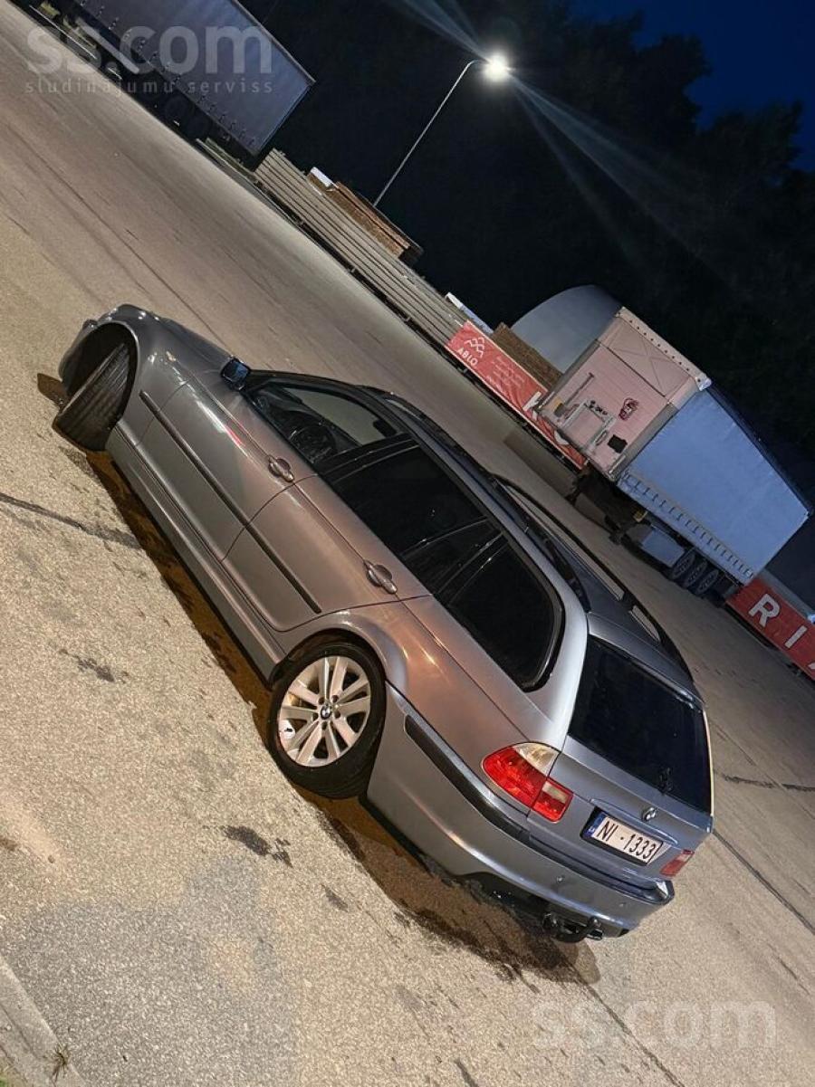 Grey BMW 320 2003 in Valmiera, with an engine capacity of 2.00 L and mileage of 362 thousand km for 2850 €, photo 11 on AUTOMOTO.COM.LV