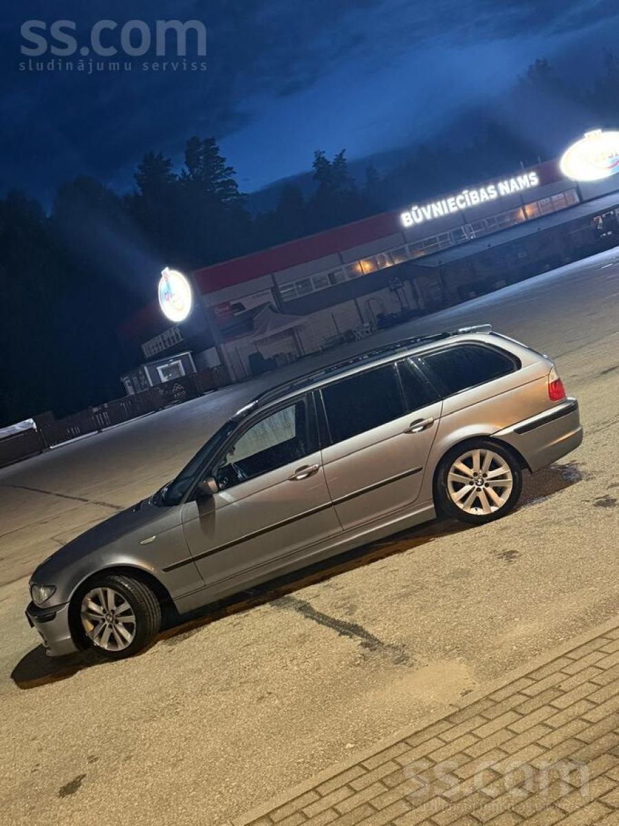 Grey BMW 320 2003 in Valmiera, with an engine capacity of 2.00 L and mileage of 362 thousand km for 2850 €, photo 12 on AUTOMOTO.COM.LV