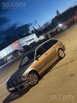 Grey BMW 320 2003 in Valmiera, with an engine capacity of 2.00 L and mileage of 362 thousand km for 2850 €, photo 13 on AUTOMOTO.COM.LV