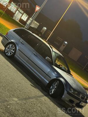 Grey BMW 320 2003 in Valmiera, with an engine capacity of 2.00 L and mileage of 362 thousand km for 2850 €, photo 14 on AUTOMOTO.COM.LV