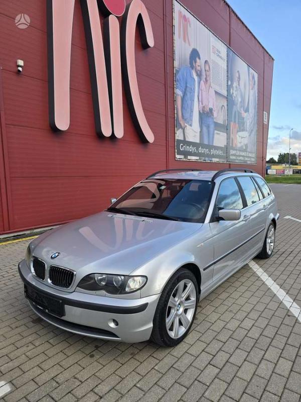 Pelēks BMW 320 2003 Utena, ar dzinēja tilpumu 2.00 L un nobraukumu 301 tūkst. km par 2400 €, foto 1 vietnē AUTOMOTO.COM.LV