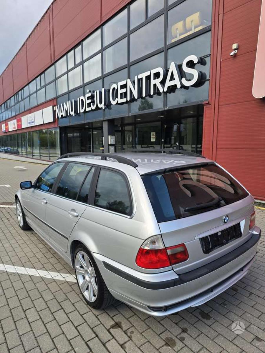 Grey BMW 320 2003 in Utena, with an engine capacity of 2.00 L and mileage of 301 thousand km for 2400 €, photo 3 on AUTOMOTO.COM.LV