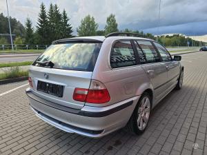 Grey BMW 320 2003 in Utena, with an engine capacity of 2.00 L and mileage of 301 thousand km for 2400 €, photo 4 on AUTOMOTO.COM.LV