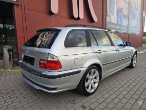 Grey BMW 320 2003 in Utena, with an engine capacity of 2.00 L and mileage of 301 thousand km for 2400 €, photo 7 on AUTOMOTO.COM.LV