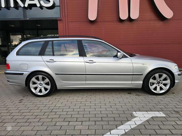 Pelēks BMW 320 2003 Utena, ar dzinēja tilpumu 2.00 L un nobraukumu 301 tūkst. km par 2400 €, foto 7 vietnē AUTOMOTO.COM.LV