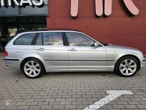 Grey BMW 320 2003 in Utena, with an engine capacity of 2.00 L and mileage of 301 thousand km for 2400 €, photo 8 on AUTOMOTO.COM.LV
