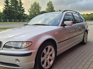 Grey BMW 320 2003 in Utena, with an engine capacity of 2.00 L and mileage of 301 thousand km for 2400 €, photo 14 on AUTOMOTO.COM.LV