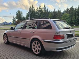 Grey BMW 320 2003 in Utena, with an engine capacity of 2.00 L and mileage of 301 thousand km for 2400 €, photo 15 on AUTOMOTO.COM.LV