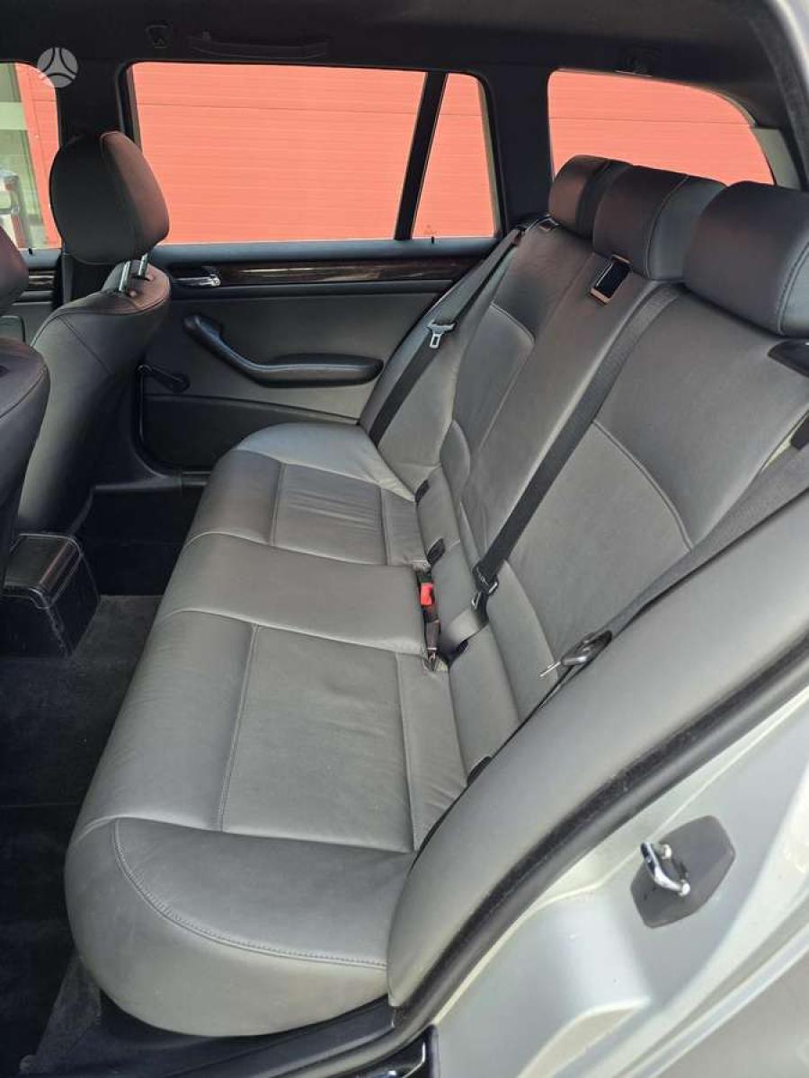 Grey BMW 320 2003 in Utena, with an engine capacity of 2.00 L and mileage of 301 thousand km for 2400 €, photo 18 on AUTOMOTO.COM.LV