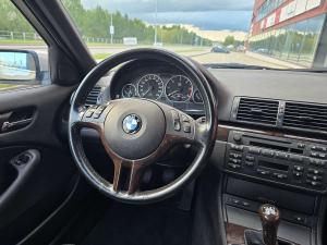 Grey BMW 320 2003 in Utena, with an engine capacity of 2.00 L and mileage of 301 thousand km for 2400 €, photo 20 on AUTOMOTO.COM.LV